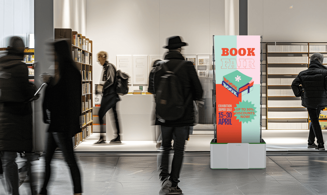 Scrollup Series: Advanced Foldable LED Displays for Effective Advertising